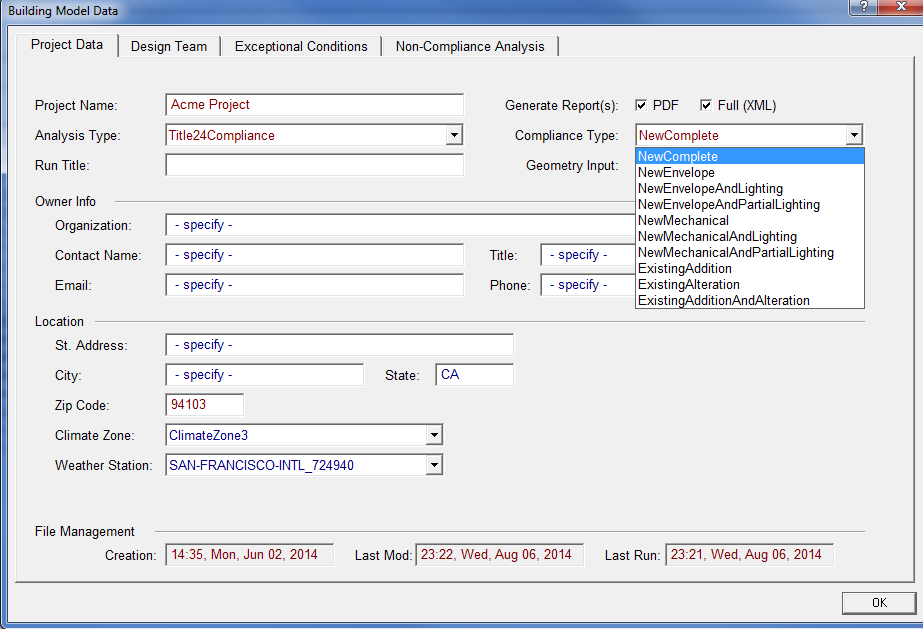 Title 24 Nonresidential Compliance Software